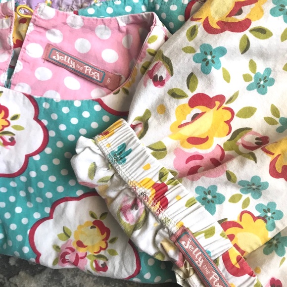 Jelly The Pug | Matching Sets | Adorable Floral Jelly The Pug Brand 2 ...